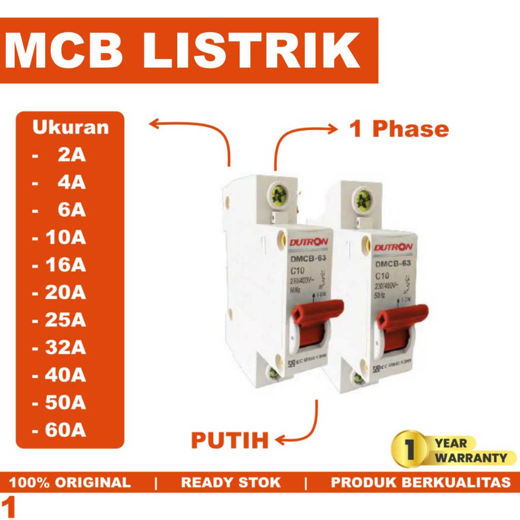 Jual MCB Listrik Terlengkap & Harga Terbaru Mei 2026 | Shopee Indonesia