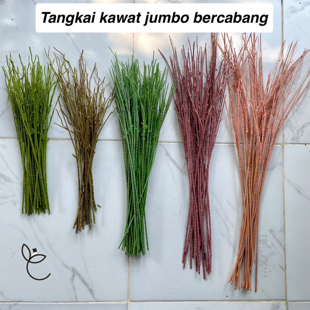 Jual CIGALLERY Kawat tangkai bunga cabang besar kawat tangkai jumbo ...