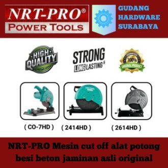 Jual NRT-PRO mesin cut off / alat potong besi 7" / 14" jaminan asli ...