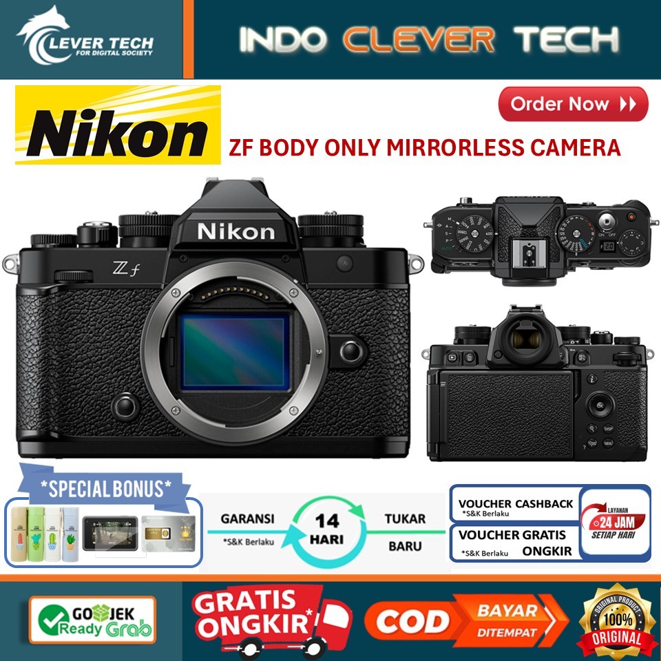 Jual Nikon Zf Body Only Mirrorless Camera Nikon Z F Garansi Resmi ...