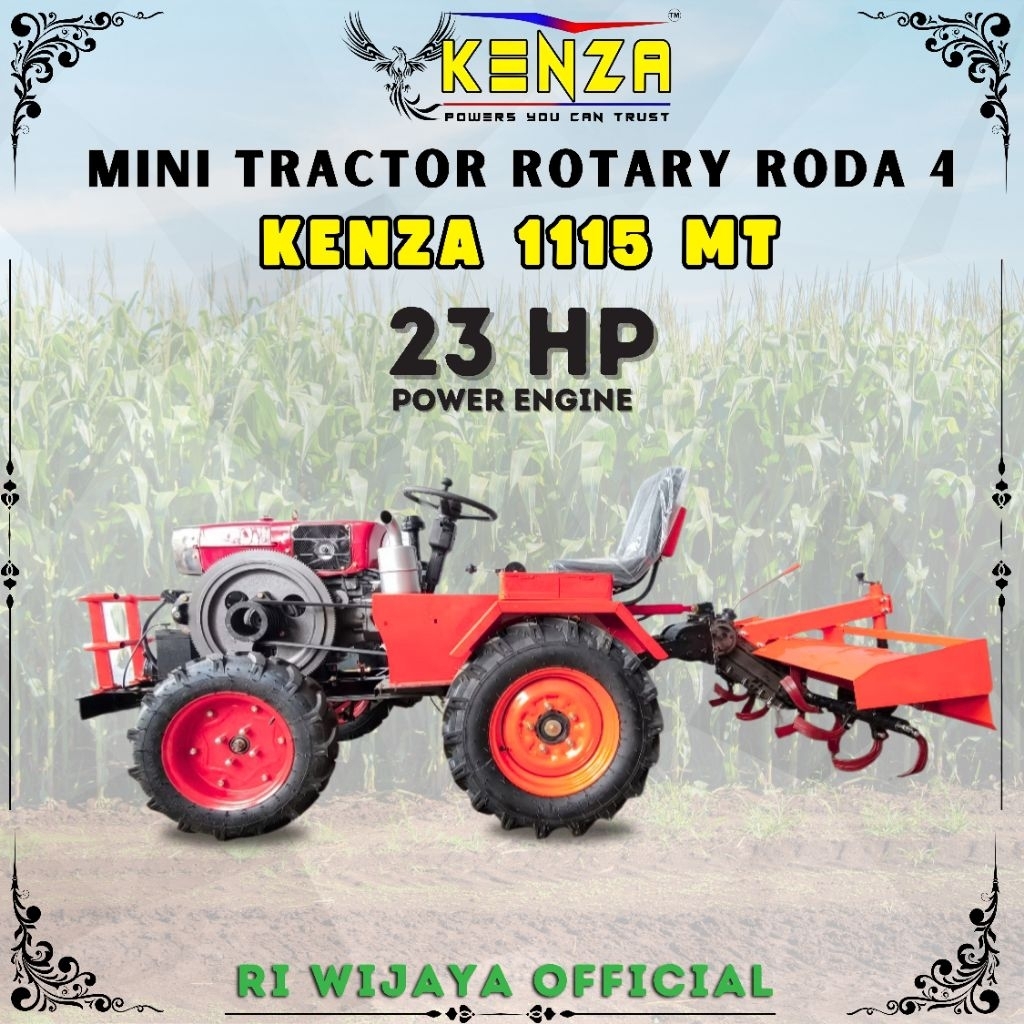 Jual MINI TRAKTOR ROTARI RODA 4 / MINI TRACTOR RODA 4 / TRAKTOR ROTARY ...