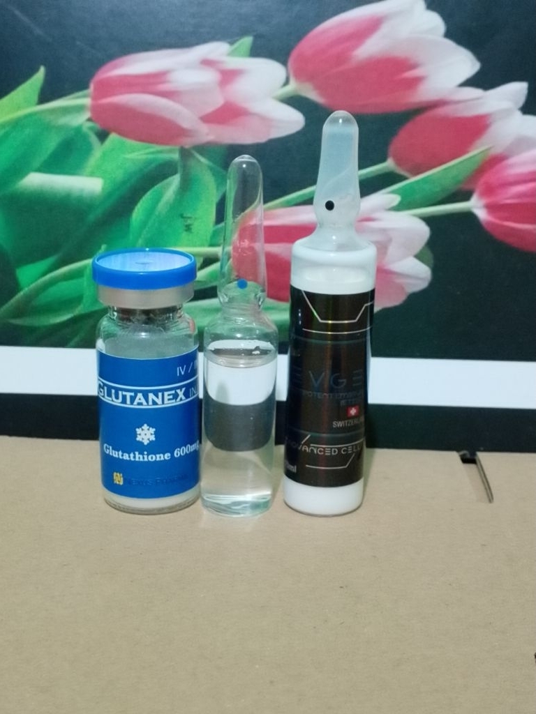 Jual MILKY stem cell infusion paket mix EVGENIS+booster+glutanex stem ...