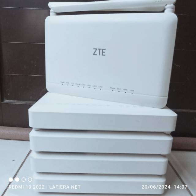 Jual MODEM ZTE F670L / F679L PORT BIRU TANPA ADAPTOR | Shopee Indonesia