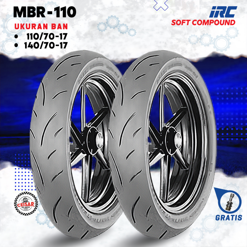 Jual [SEPASANG MURAH] Ban Soft Compound Motor SPORT SUPERMOTO IRC MBR ...