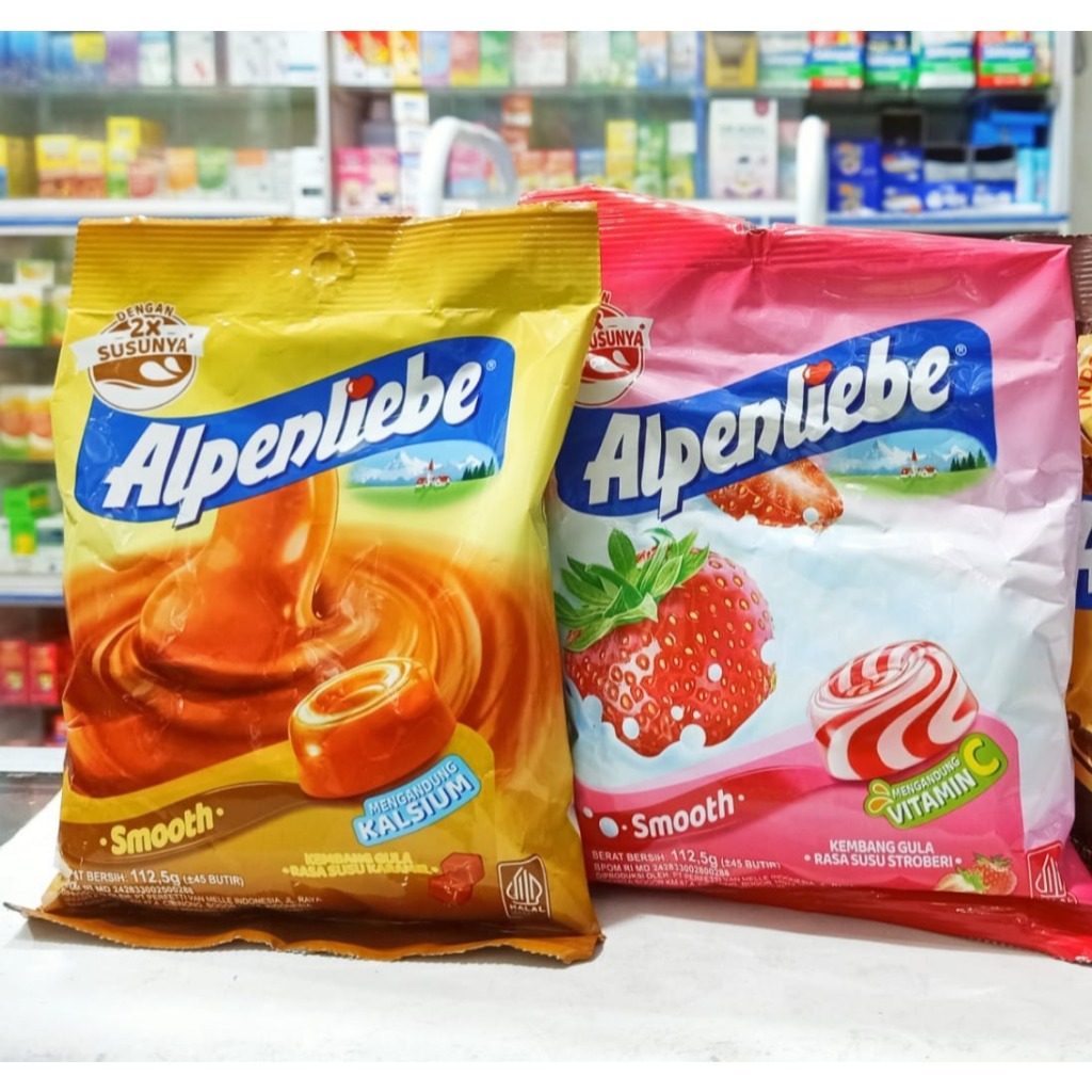 Jual PERMEN ALPENLIEBE 𝟏 𝐁𝐔𝐍𝐆𝐊𝐔𝐒 𝐈𝐒𝐈 𝟒𝟓 𝐁𝐔𝐓𝐈𝐑 - Permen Rasa Caramel dan ...