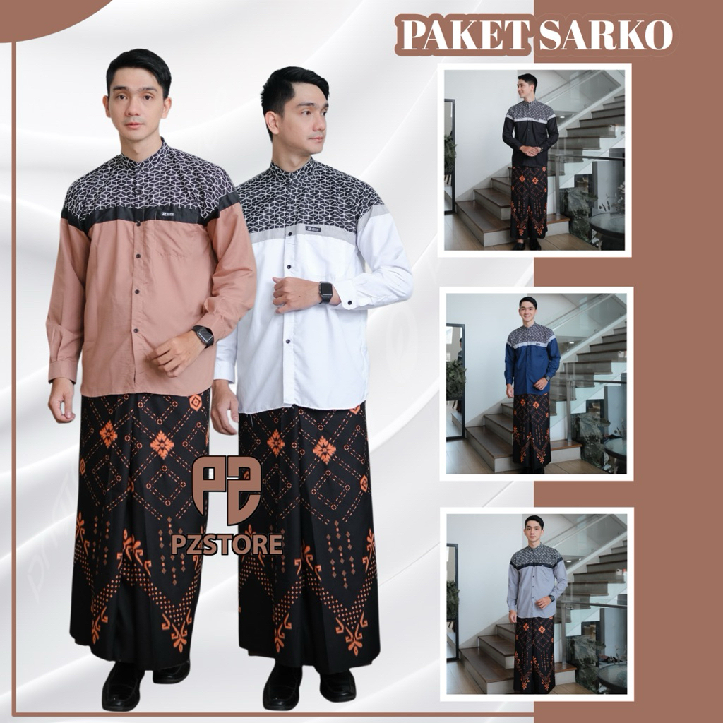 Jual PZ - Pakaian Sarko Premium - Perpaduan Koko Modern & Sarung ...
