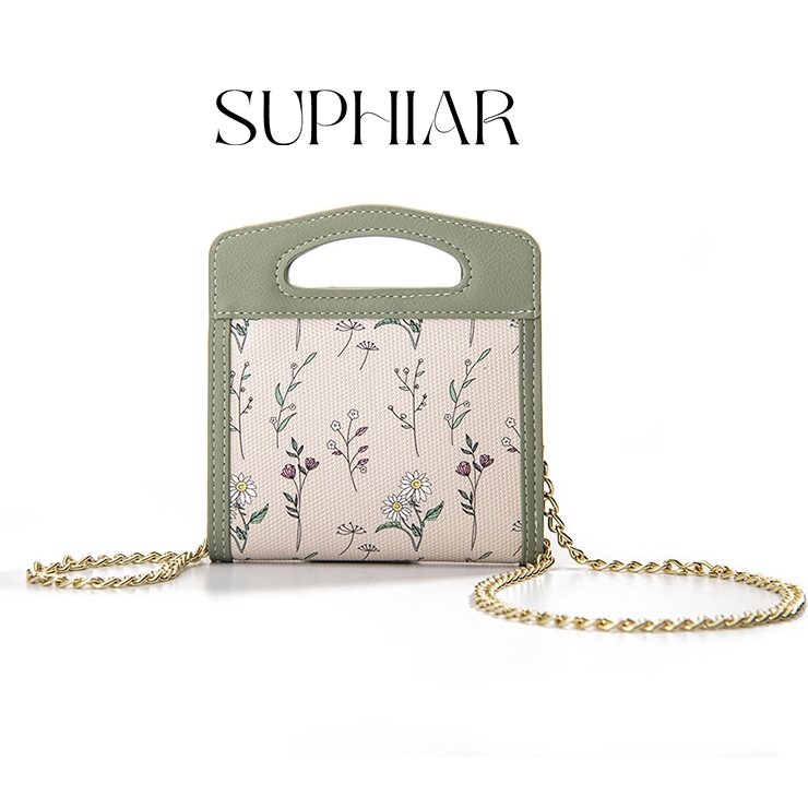 Jual SUPHIAR dompet wanita dengan motif bunga dapat dipegang dengan ...