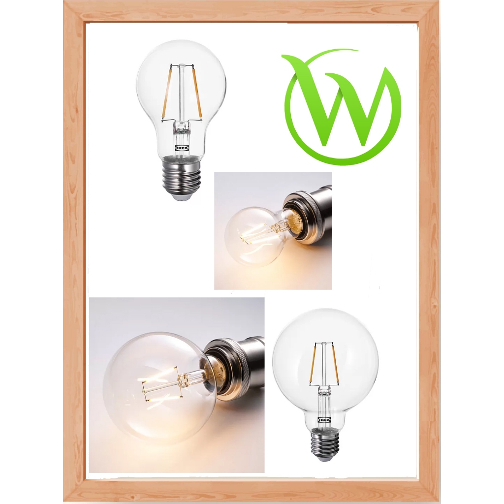 Jual Bohlam led e27 150 lumen LUNNOM retro cahaya kuning warm white ...