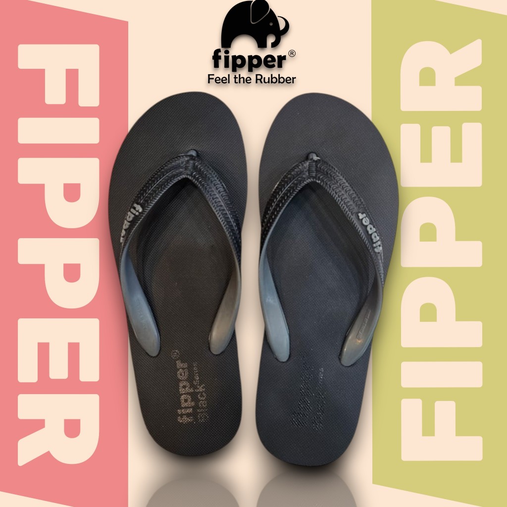 Jual FIPPER BLACKSERIES MAN GREY - sandal jepit pria | Shopee Indonesia