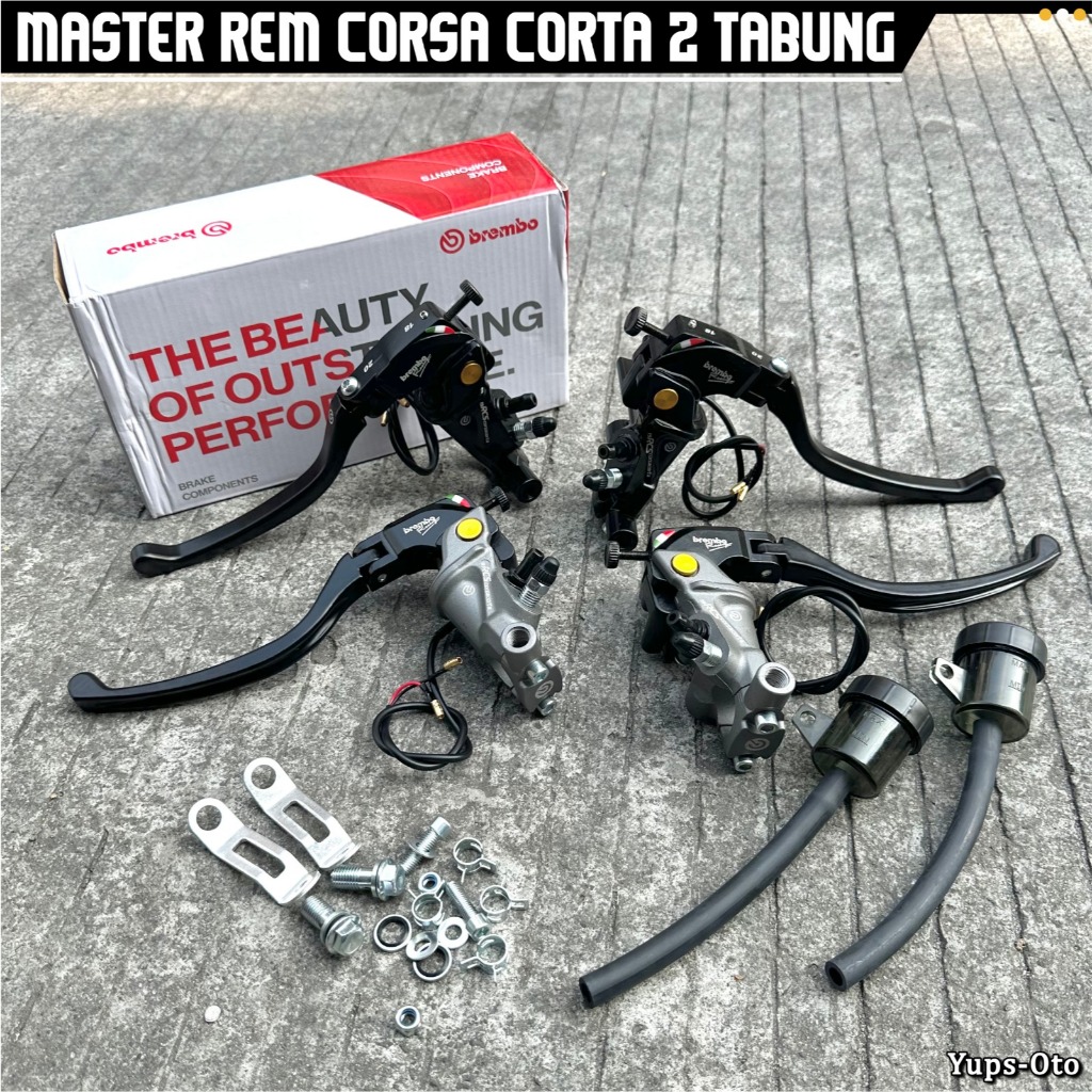 Jual Master Rem RCS19 Corsa Corta 2 Tabung Smoke Nmax Adv PCX Dll ...