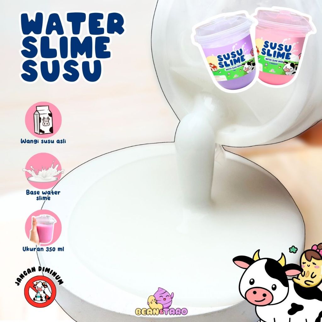 Jual WATER SLIME SUSU BY SLIME BINTARO || WATER SLIME || MAINAN ANAK ...