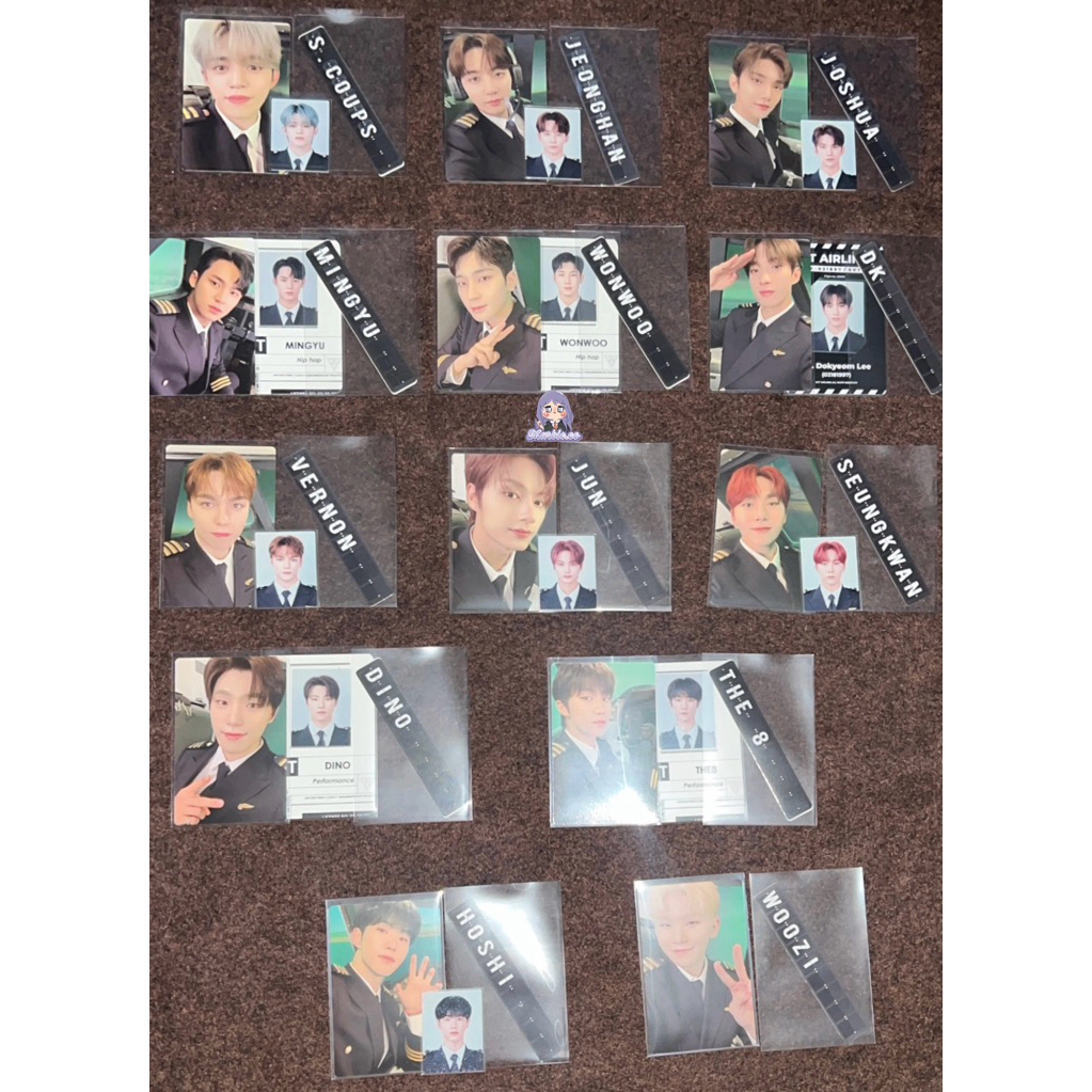 Jual PHOTOCARD SEVENTEEN CARAT MEMBERSHIP PILOT SET OFFICIAL | Shopee ...