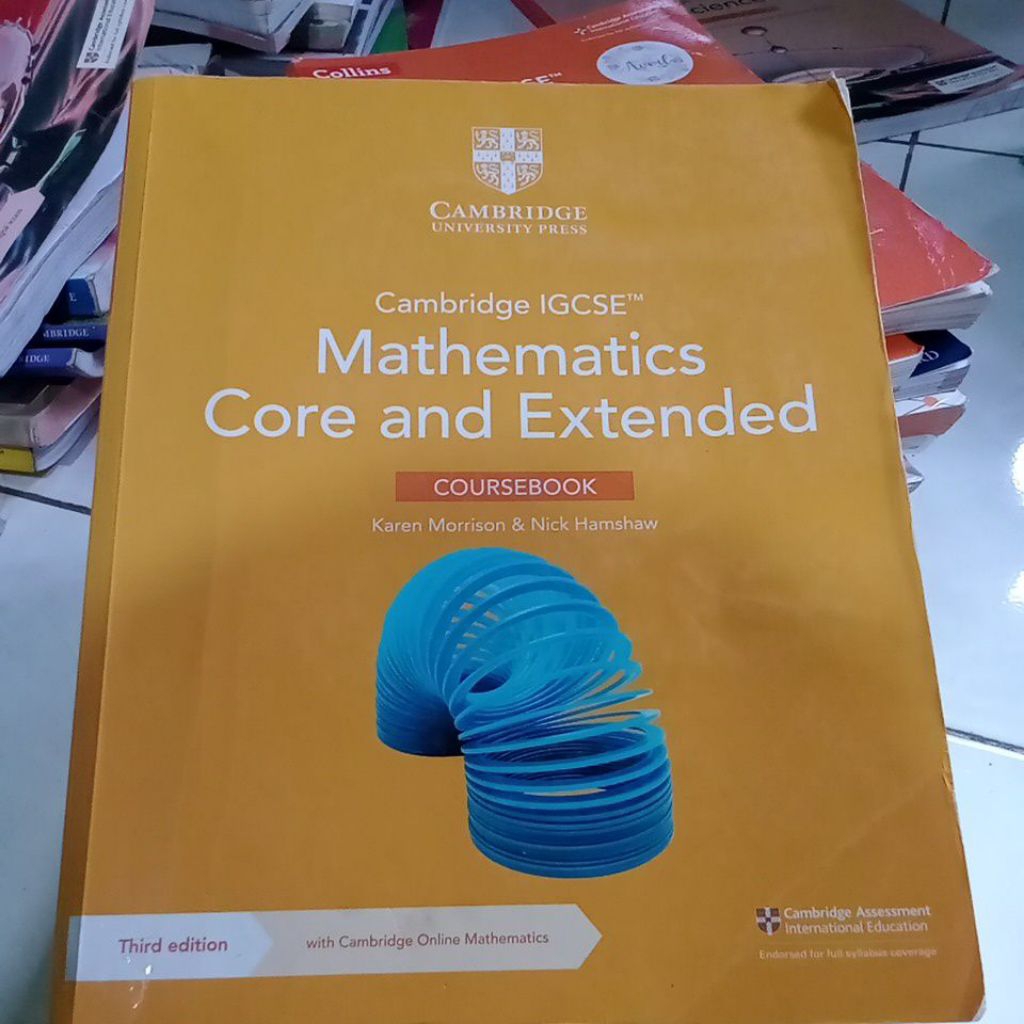 Jual buku Cambridge IGCSE Mathematics Core and Extended COURSEBOOK ...