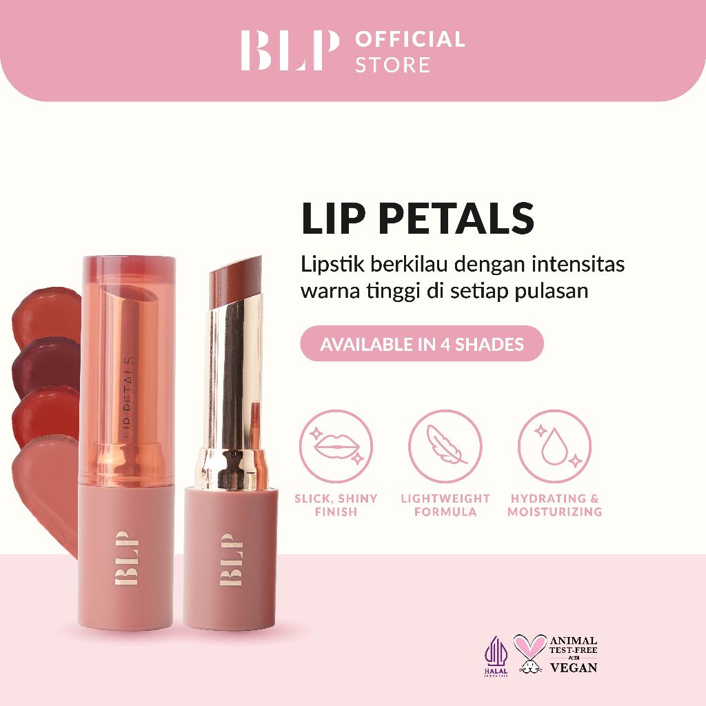Jual BLP - Lip Petals - 4.5gr - Lipstik Glossy | Shopee Indonesia