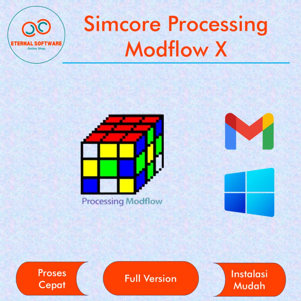 Jual Simcore Processing Modflow X Full Version Software Pemodelan Air 9945