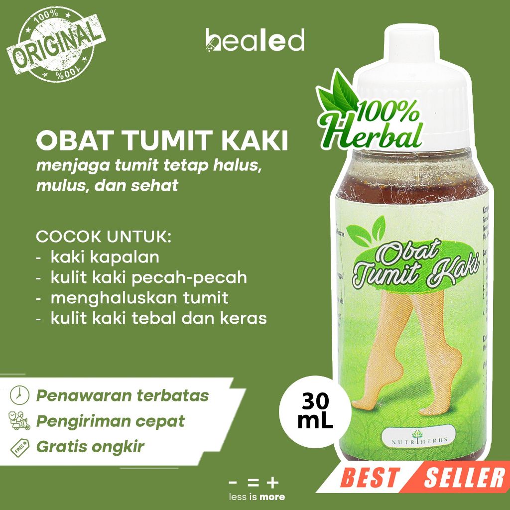 Jual Obat Cairan Penghalus Tumit Nutriherbs Mariza Herbal Cina ...