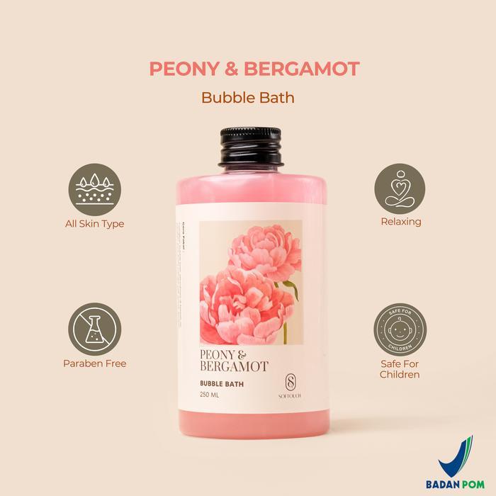Jual Bubble Bath Sabun Mandi Busa Dahlia and Peony Bergamot 250 ml BPOM ...