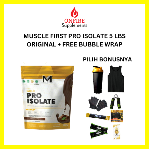 Jual Muscle First M1 Gold Series Pro Isolate 5lbs 2300gr Suplemen ...