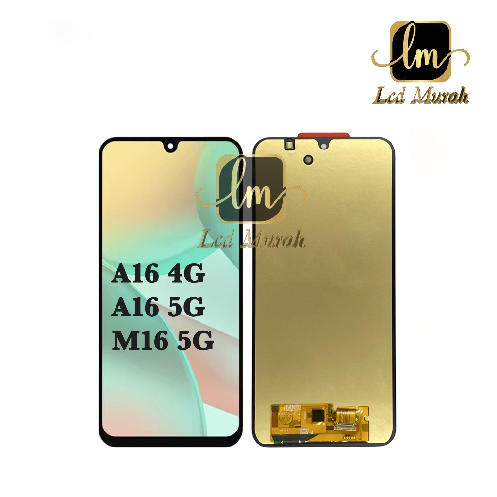Jual LCD MURAH For Samsung A16 4G - A165 - A16 5G - M16 5G OLED BIG ...