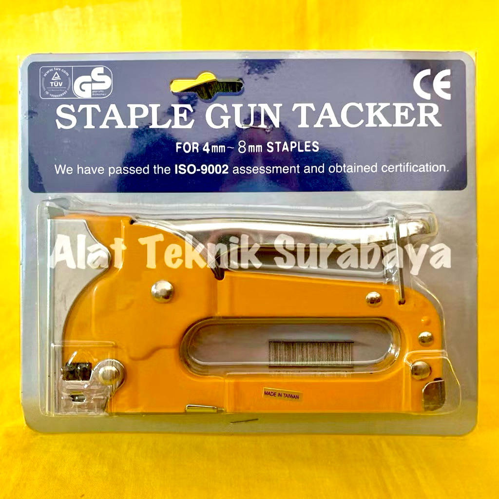 Jual STAPLES GUN / STAPLE GUN TUCKER / STAPLER JOK SOFA TANGAN MANUAL ...