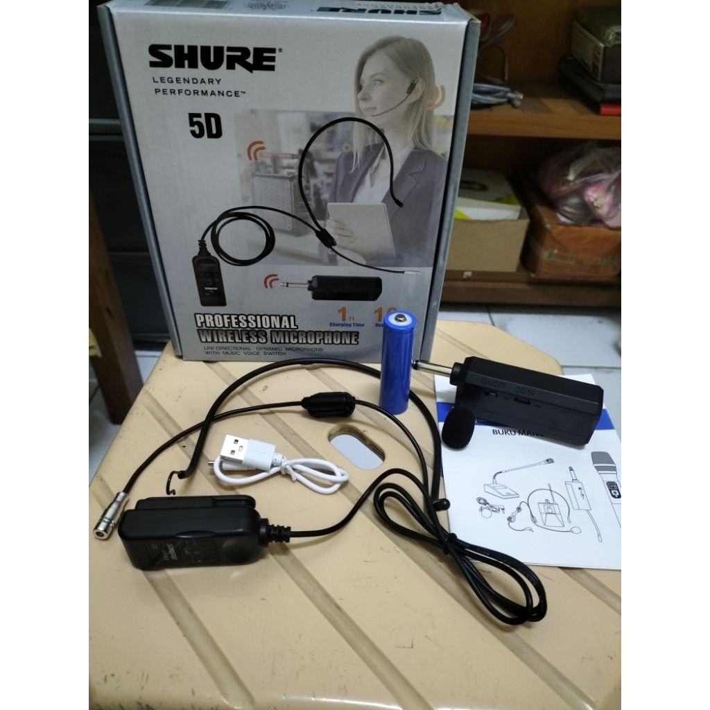 Jual MIC BANDO WIRELESS SH-5D | Shopee Indonesia