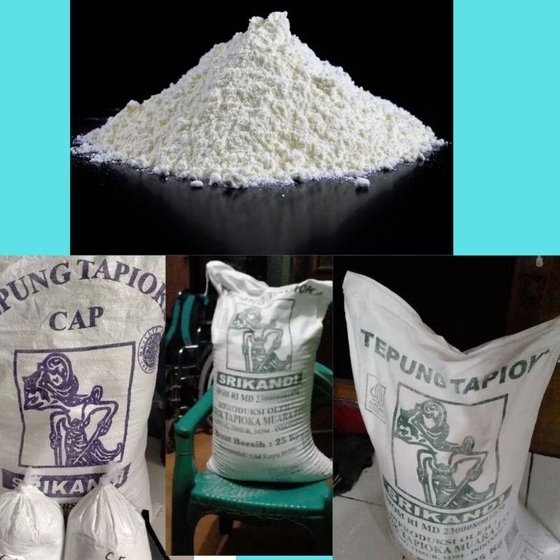 Jual TEPUNG TAPIOKA 1KG ACI MERK SRIKANDI | Shopee Indonesia