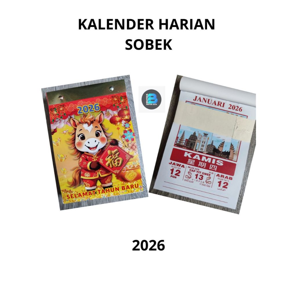 Jual Jual Murah Kalender harian sobek,kalender harian dinding Termurah ...