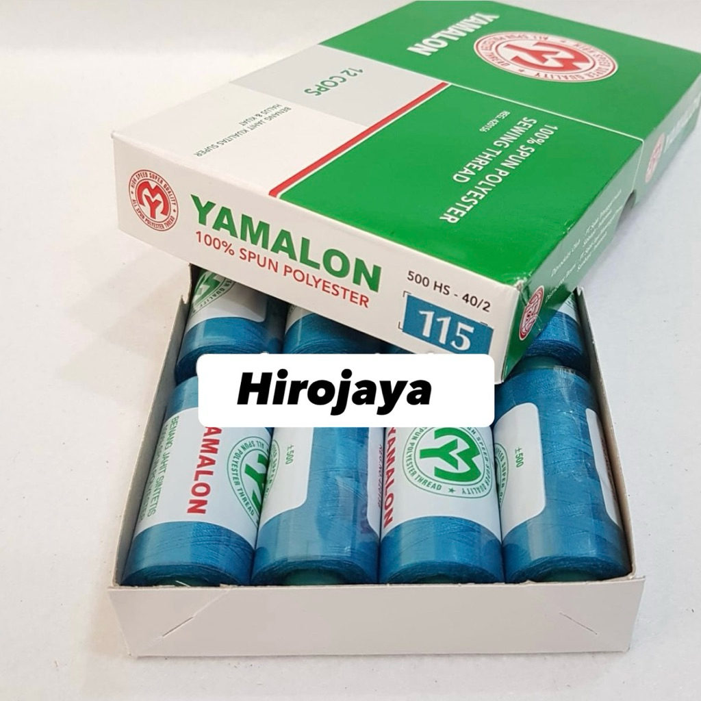 Jual Benang Jahit Yamalon 40/2 – 500 Yards per Lusin (12roll) | Shopee ...