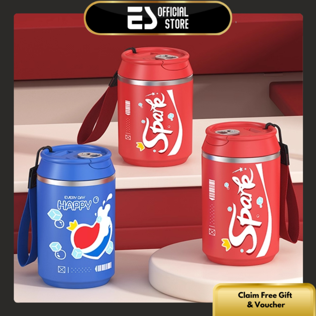 Jual ES Termos Botol Air Minum Stainless Doff Tahan Panas dan Dingin ...