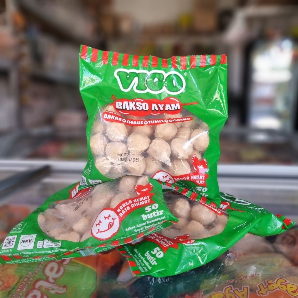 Jual Vigo Bakso Ayam 500g isi 50 Butir | Shopee Indonesia
