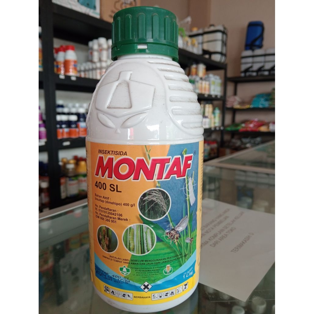 Jual Insektisida Montaf 400SL Pembasmi Hama Sundep kemasan 1Liter ...