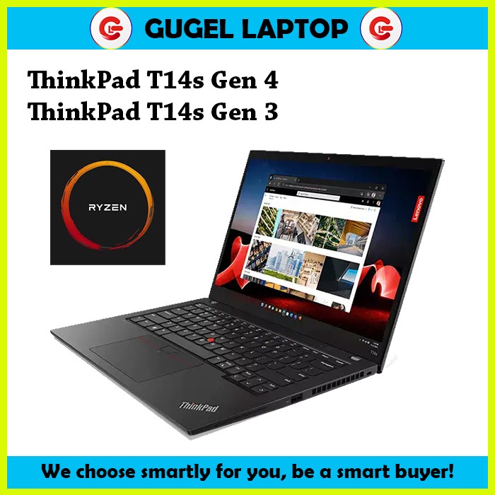 Jual ThinkPad T14s Gen 4 Ryzen / Thinkpad T14s Gen 3 ryzen / thinkpad ...