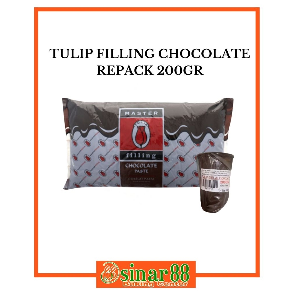 Jual Selai Tulip Chocolate Filling 200gr | Shopee Indonesia