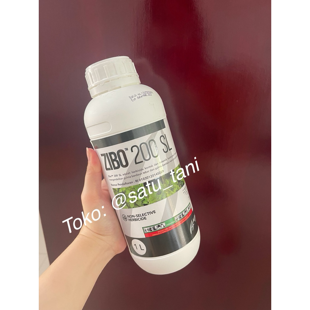 Jual Herbisida Kontak Sistemik ZIBO 200SL Amoniu Glufosinat Racun ...
