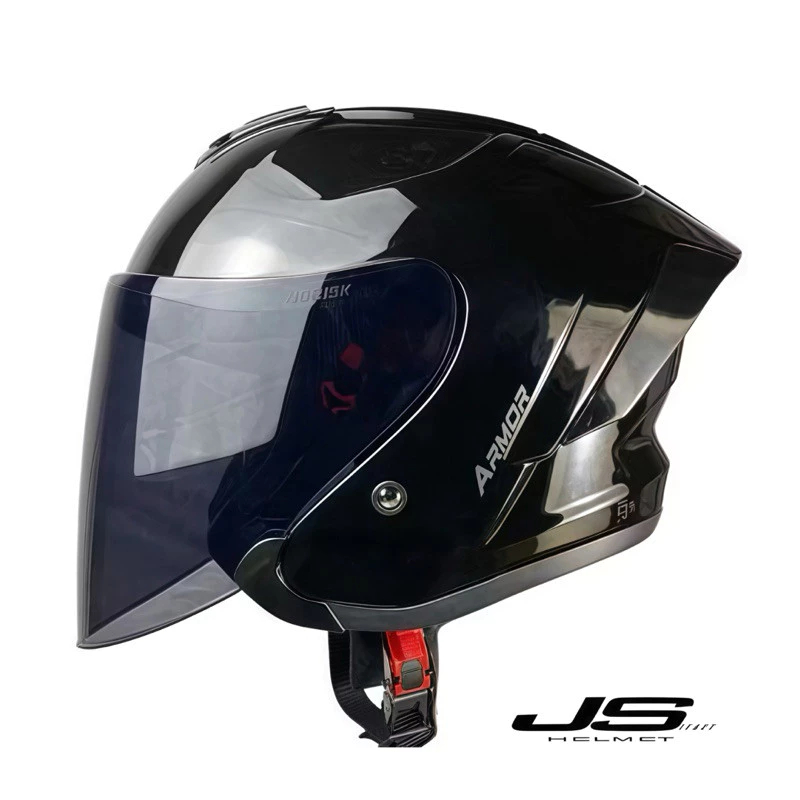 Jual Helm Half Face JS Armor Polos SNI Original – Helm Pria Wanita ...