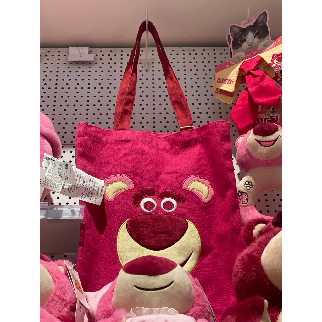 Jual Miniso x Lotso- totebag lotso | Shopee Indonesia