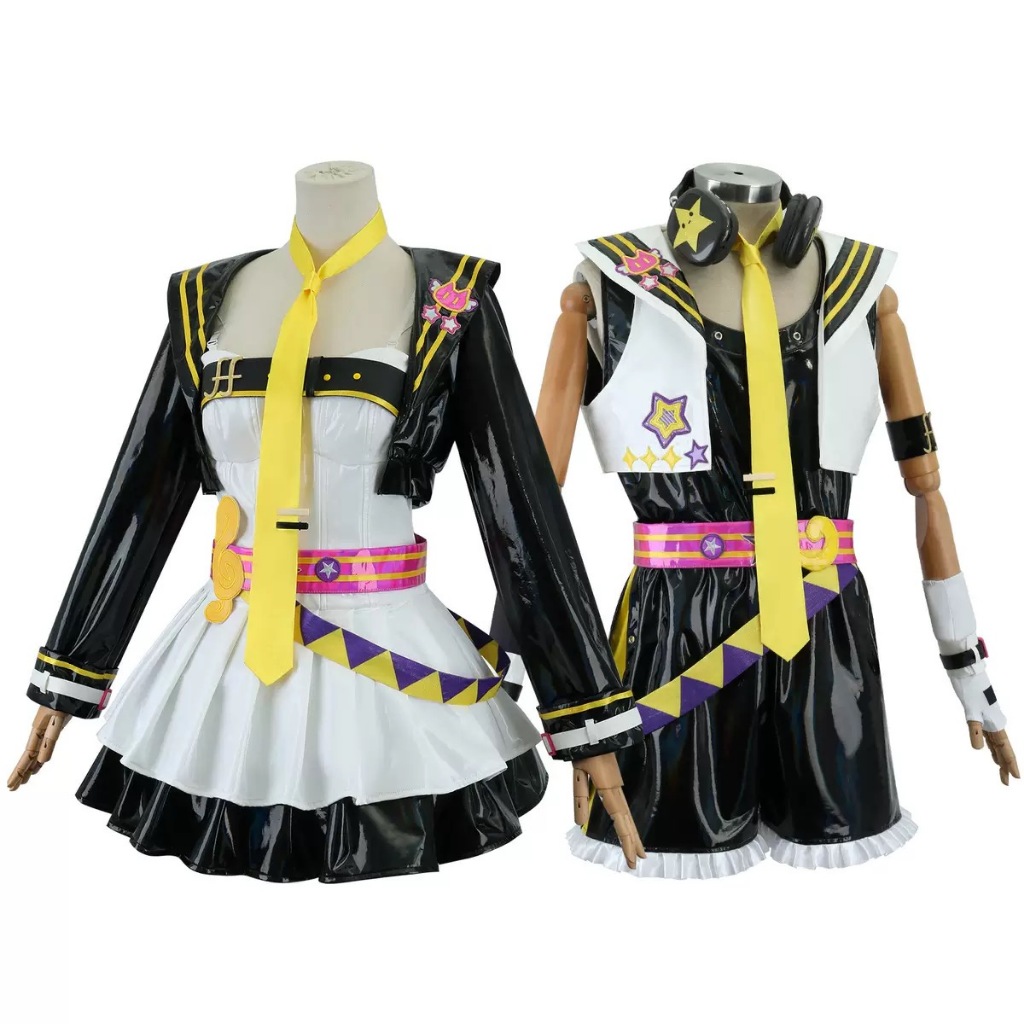 Jual Muse Dash Mikuu Rinn Lenn Uniform Outfits Anime Cosplay Costumes ...