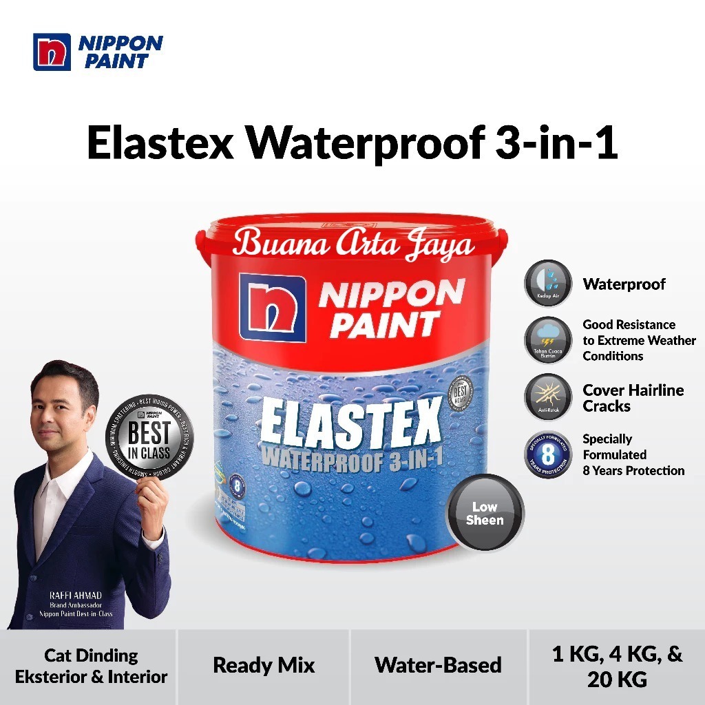 Jual Elastex Waterproofing Ready Mix - 1 Kg | Shopee Indonesia