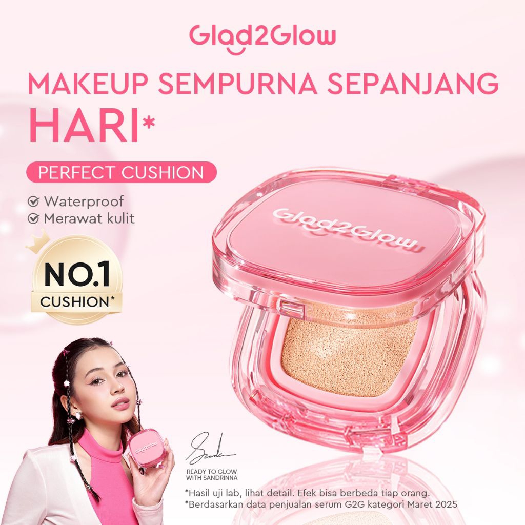 Jual PROMO GLAD2GLOW Cushion G2G bukan refill | Shopee Indonesia