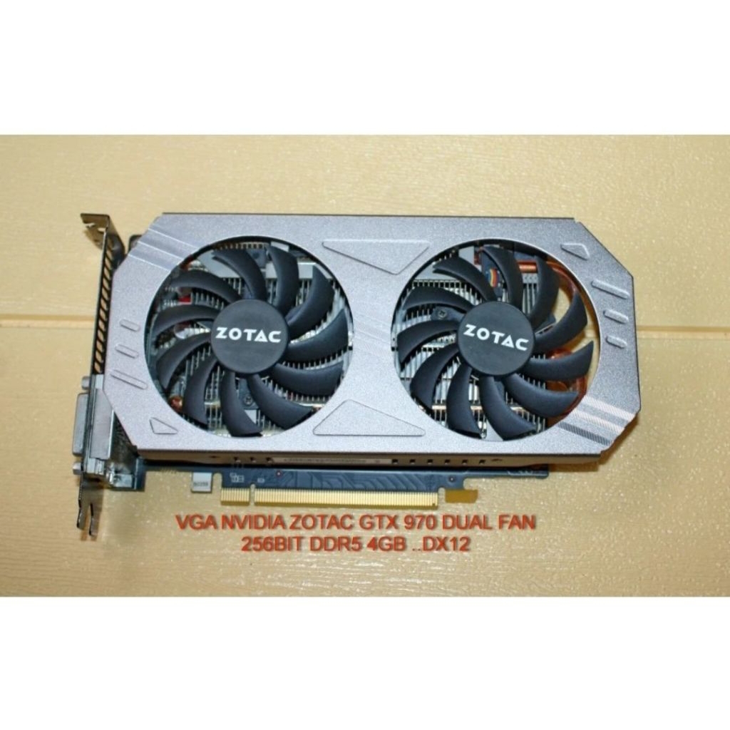 Jual VGA Gaming Nvidia ZOTAC GTX 970 4GB 256-Bit DDR5 | Shopee Indonesia