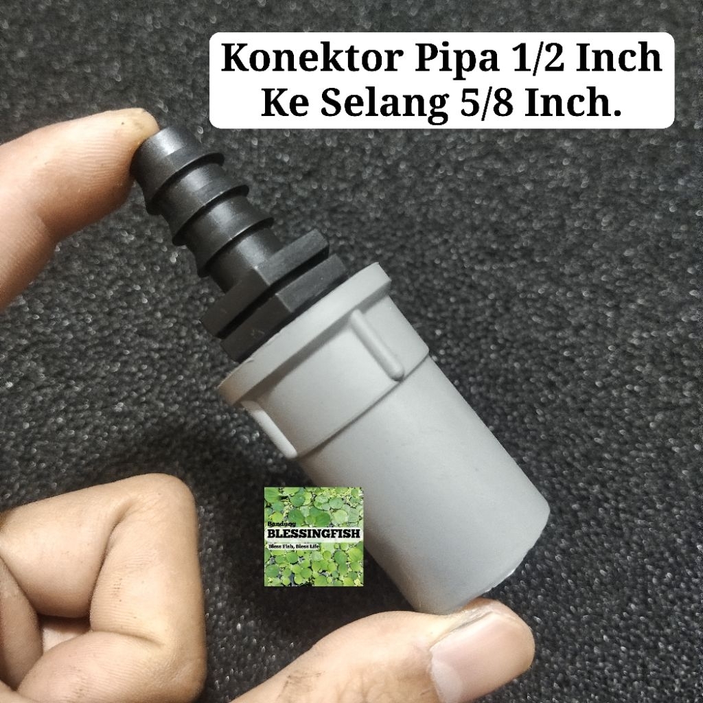 Jual Konektor Pipa 1/2 Inch Ke Selang 5/8 Inch Konektor Selang 5/8 Inch ...