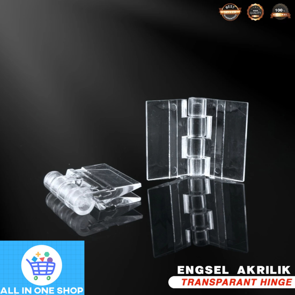 Jual Engsel Bening Acrylic Akrilik Ukuran 2CM 3CM 4,5CM | Shopee Indonesia