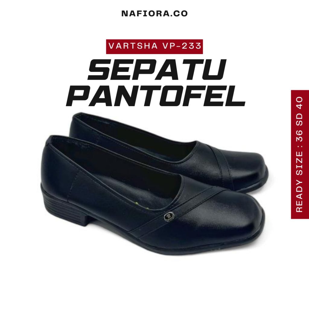 Jual VARTASHA VP-233 Sepatu Pantofel Cewek Sepatu Heels Shoes Wanita ...
