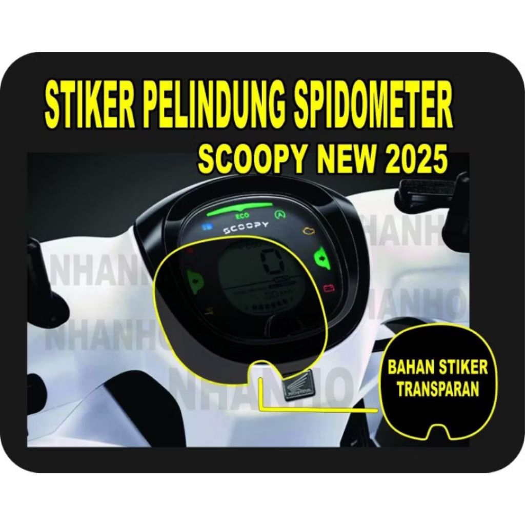 Jual Sticker Stiker Pelindung Speedometer Scoopy 2025 Kualitas Premium ...