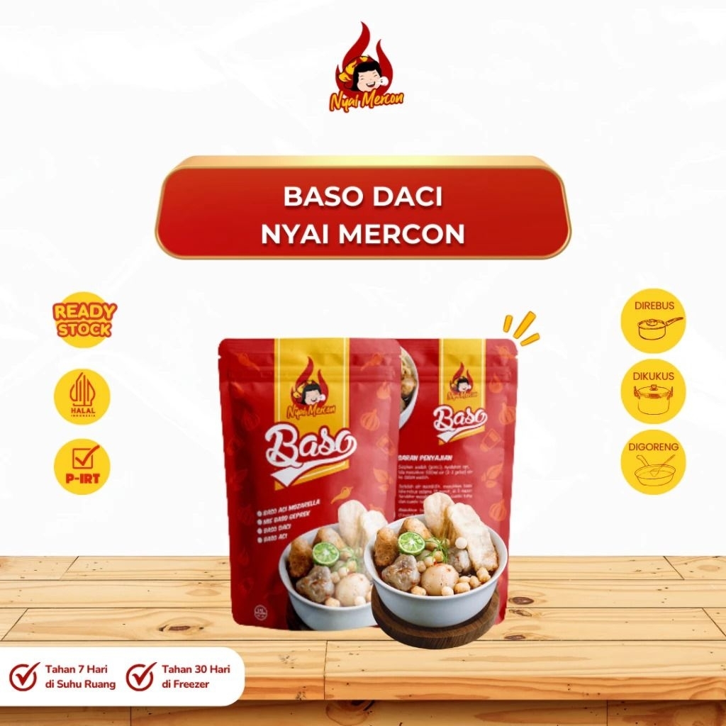 Jual Baso Aci Tulang Rangu Nyai Mercon (Baso Daci) | Shopee Indonesia