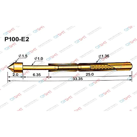 Jual PS - POGO Pogo Pins P100-E2 Probe TESTING PROBE PANJANG 3,3CM ...