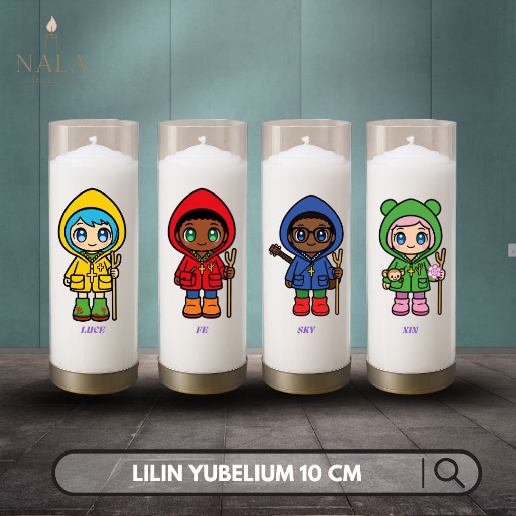 Jual Lilin Tahun Yubelium Luce & Friends Lilin Doa Rohani Putih 10 cm ...