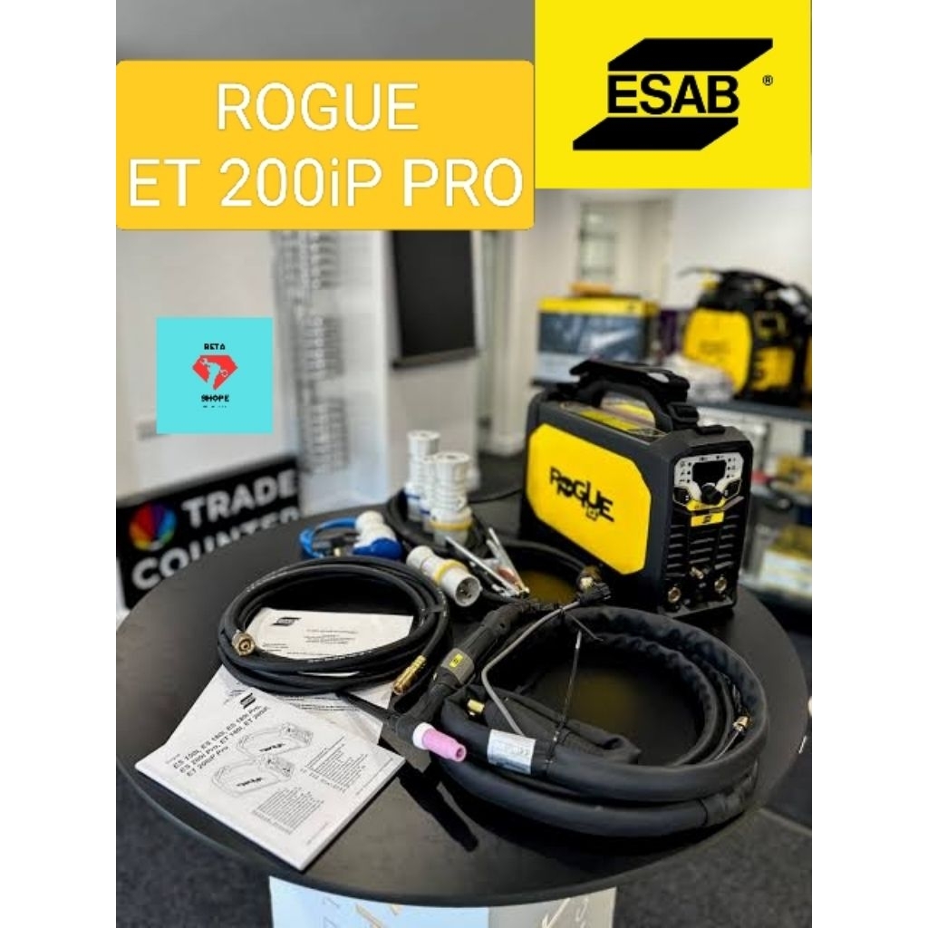 Jual ESAB MESIN LAS ARGON ET 200iP PRO ROGUE TIG WELDING GTAW 200A ...