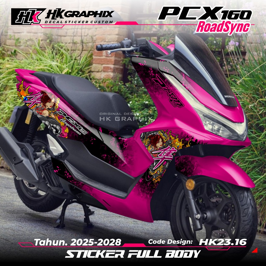 Jual COD Sticker Decal Full Body Honda PCX 160 RoadSync 2025 2026 Decal ...