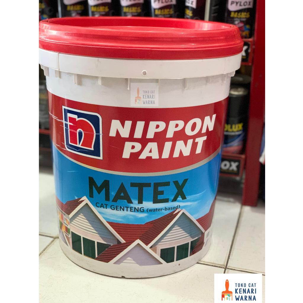 Jual Nippon Paint Matex Cat Genteng 12,5 LT-/Cat Genteng Dan Dinding ...